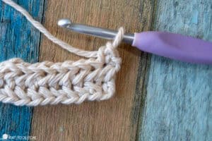 Herringbone Single Crochet Stitch Tutorial - Heart Hook Home