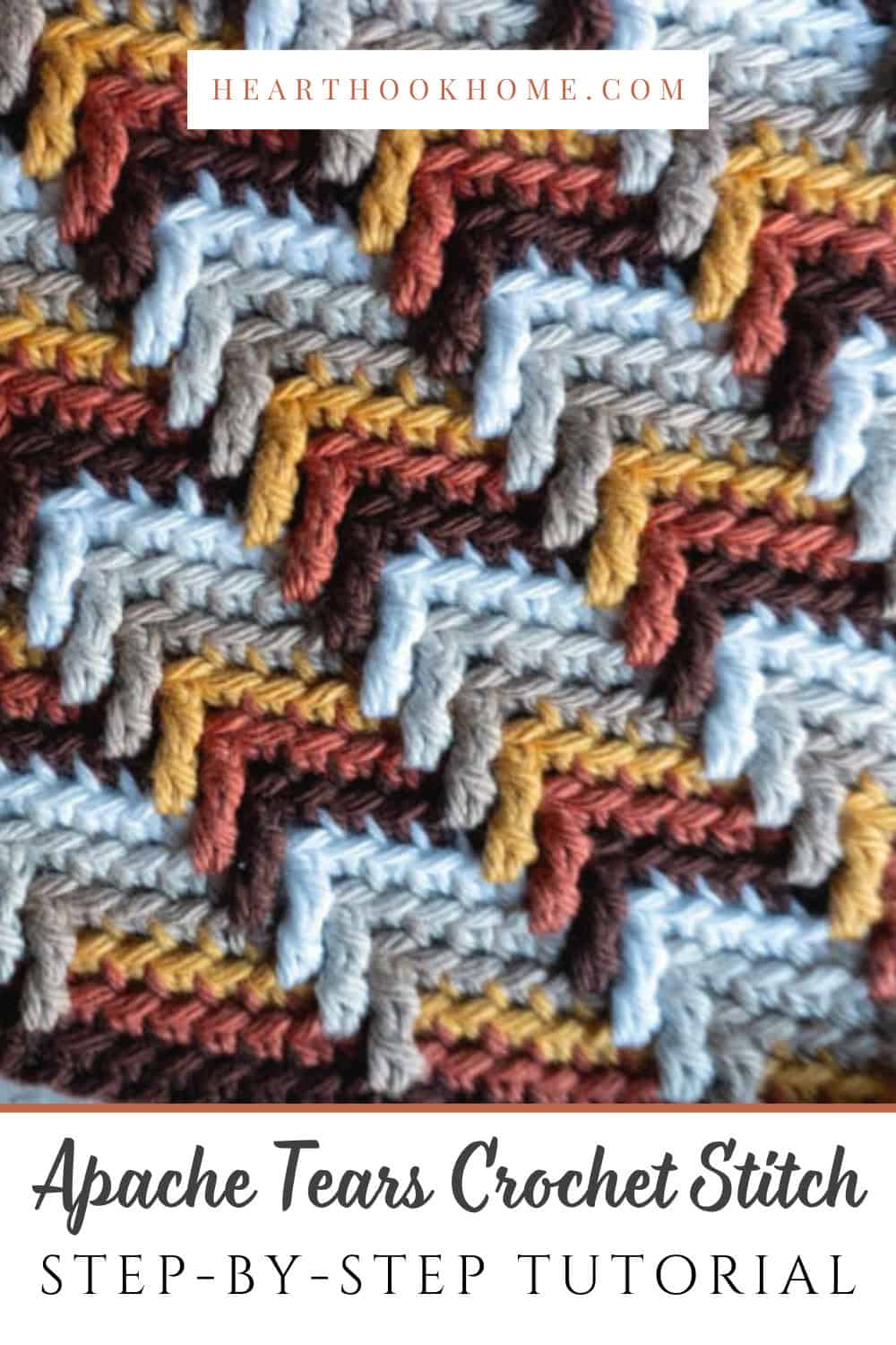 Apache Tears Crochet Stitch Tutorial - Heart Hook Home