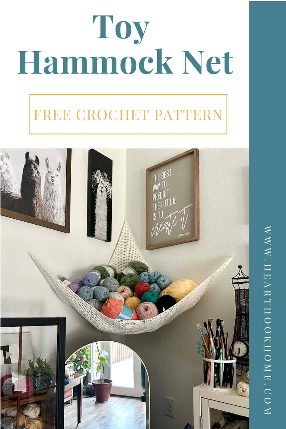 Free Toy Hammock Net Crochet Pattern - Heart Hook Home