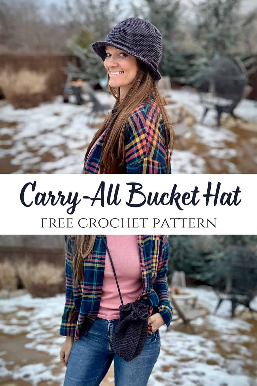 Carry-All Bucket Hat Crochet Pattern - Heart Hook Home