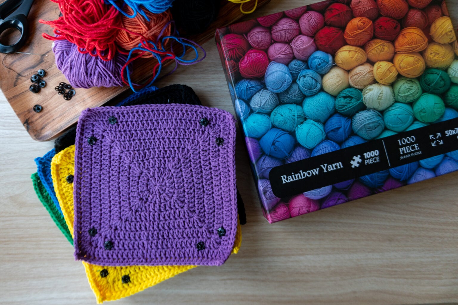 Puzzle Piece Sorter Bowl Crochet Pattern - Heart Hook Home